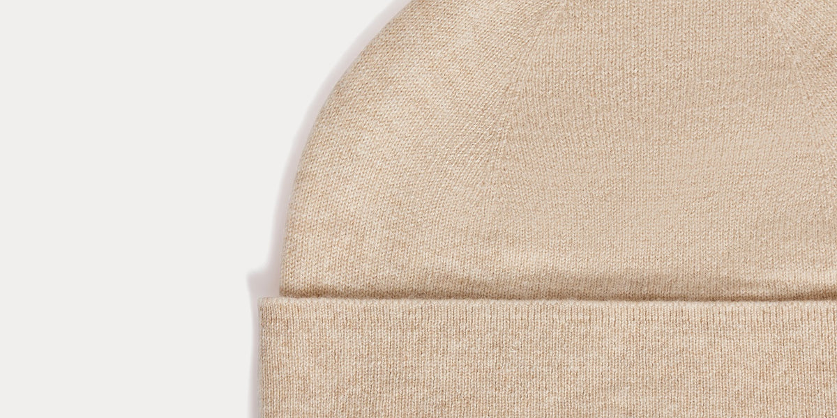 Bonpoint x Guest in Residence Locklan Sand Cashmere Beanie