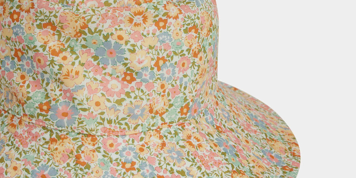 Faye hat made with Liberty fabrics • Bonpoint