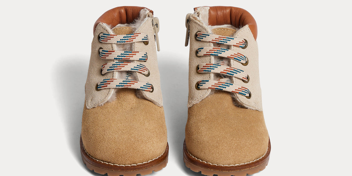 Diego first step leather shoes • Bonpoint